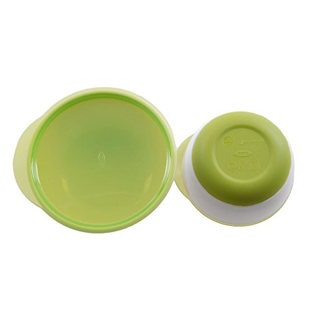 OXO Tot Small & Large Bowl Set with Snap On Lids - Green