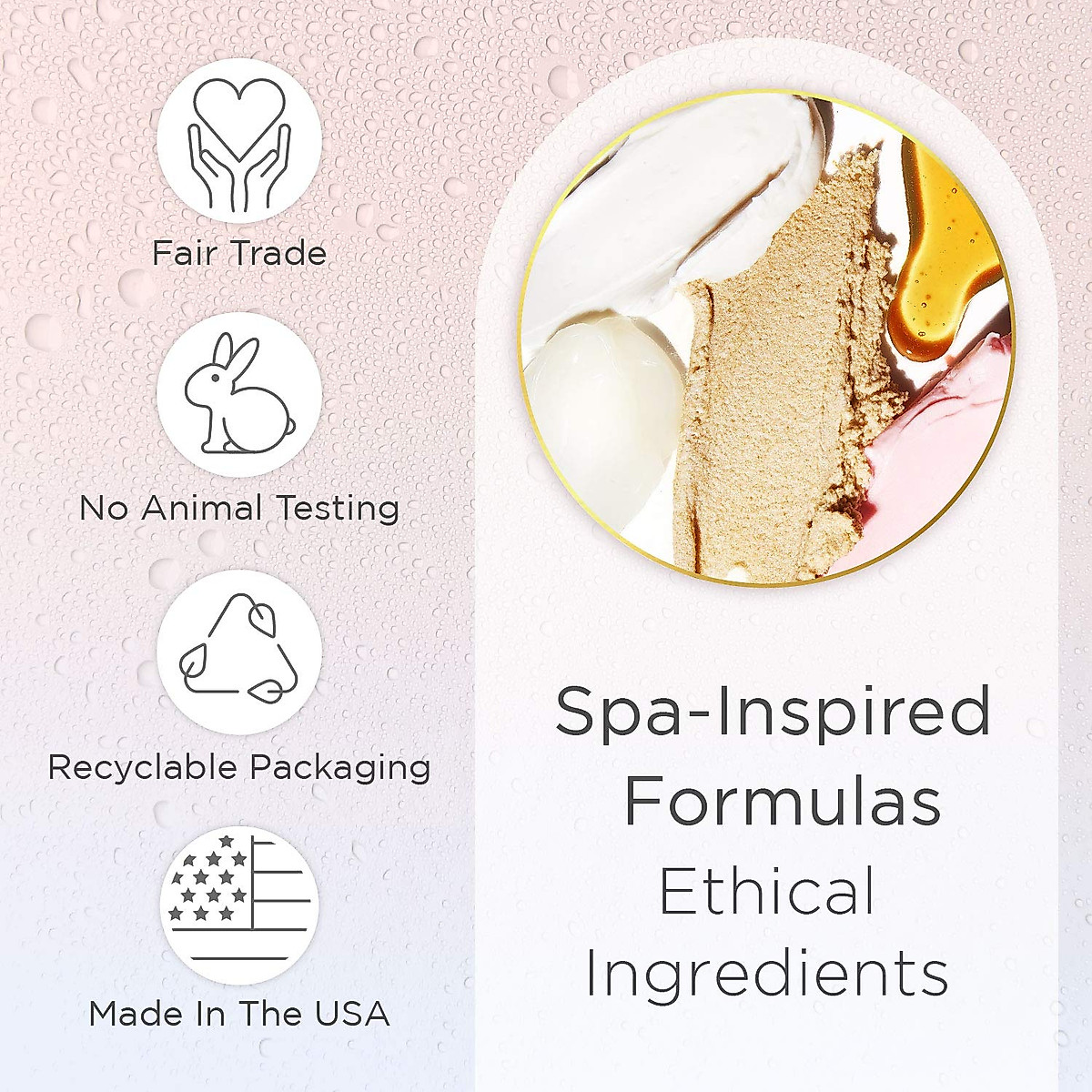 LALICIOUS Sugar Kiss Extraordinary Whipped Sugar Scrub - Cane Sugar Body Scrub with Coconut Oil & Honey, No Parabens (16oz)