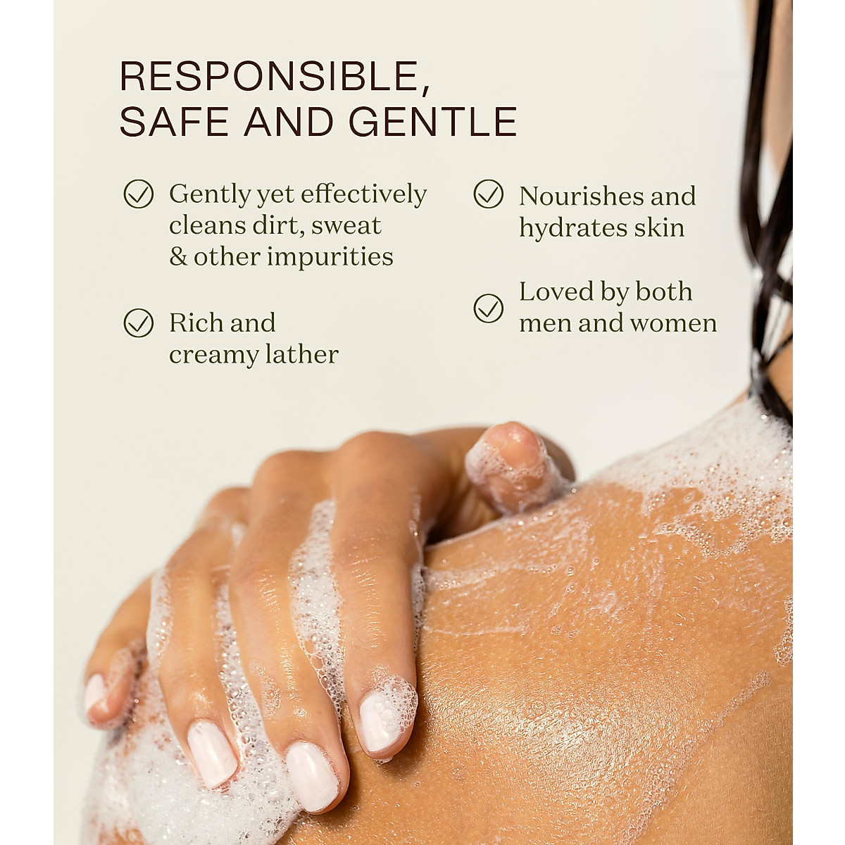 Ingreendients Natural Body Wash With Organic Ingredients - Moisturizing For Dry and Sensitive Skin, Vegan, Cruelty Free, Sulfate Free, Betaine Free (2 x 16 FL. Oz)