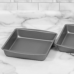 G & S Metal Products Company Baker Eze 9" Square Cake Pan, Set of 2