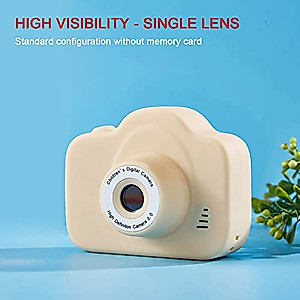 Digital Camera, Kids Camera Waterproof HD Dual Camera Sports Camera, Shockproof Anti-Fall Compact Portable Mini Point and Shoot Camera, Gift for Girls Boys