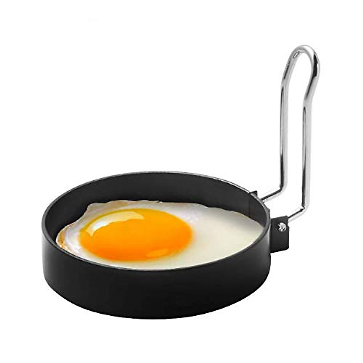 Aeyistry 2 Pcs Round Egg Cooker Rings,Stainless Steel Non Stick Egg Mcmuffin Maker Egg Molds For Fried Egg Muffin Sandwiches