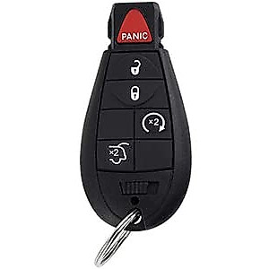 5 Button Key Fob Replacement Compatible for 2008 2009 2010 2011 2012 2013 Jeep Grand Cherokee,2008 2009 2010 Jeep Commander Car Keyless Entry Remote Control M3N5WY783 IYZ-C01C