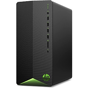 HP Pavilion Gaming Desktop Computer 10th Generation Intel Hexa-core i5-10400F Processor 16GB RAM 1TB SSD GeForce RTX 3060 12GB Graphic USB-C DiplayPort Bluetooth Black + HDMI Cable