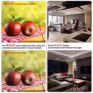 for Raspberry pi Camera Day & Night Vision, IR-Cut Video Camera 1080p HD Webcam 5MP OV5647 Sensor for Raspberry Pi RPi 4 3 B B+ 2B 3A+ 2 1 Zero W by Longruner