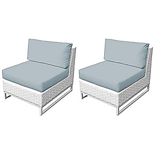 TK Classics Miami Armless Sofa 2 Per Box in Spa