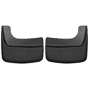 Husky Liners — Rear Mud Guards | Fits 2017 - 2024 Ford F-350/F-450 Super Duty Dually - Black, 2 Pc. | 59481