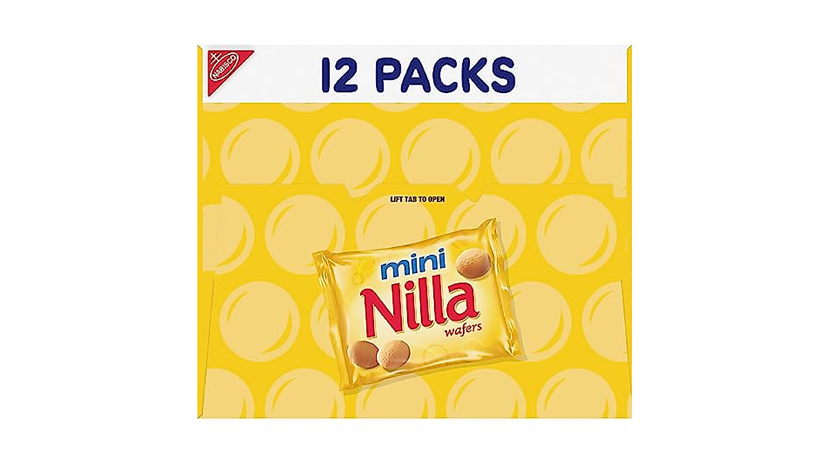 Nilla Wafers Mini Cookies - 48 Snack Packs