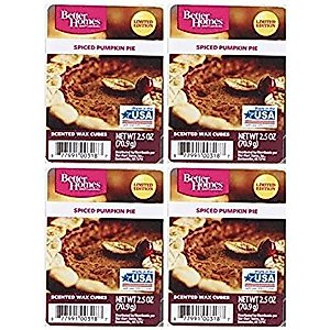 Better Homes and Gardens Spiced Pumpkin Pie Scented Wax Cubes - 4-Pack
