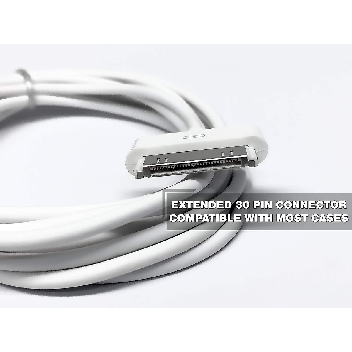 RocketBus Charger Cable Cord for iPhone Old Older Classic 3 3S 4 4S iPod 1 2 3 4 Generation iPad 2nd 3rd Gen