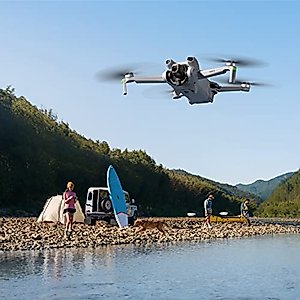 DJI Mini 3 - Lightweight and Foldable Mini Camera Drone with 4K HDR Video, 38-min Flight Time, True Vertical Shooting, and Intelligent Features
