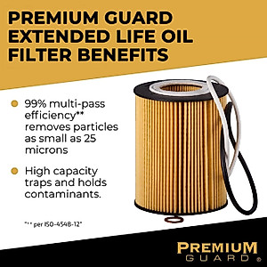 PG Oil Filter, Extended Life PG5598EX| Fits 2005-2019 various models of Audi, Porsche, Volkswagen