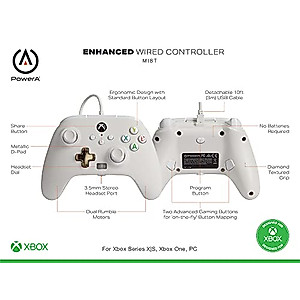 PowerA Enhanced Wired Controller for Xbox Series X|S - Mist