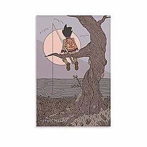 SHAHU HXH Gon X Hunter Anime Poster for Bedroom Aesthetic Wall Decor Canvas Wall Art Gift 12x18inch(30x45cm)