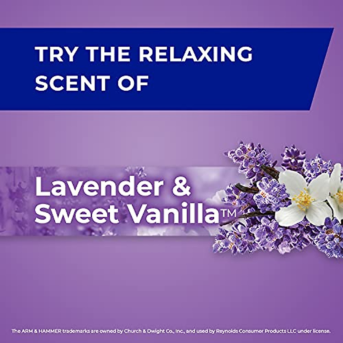 Hefty Ultra Strong Tall Kitchen Trash Bags, Lavender & Sweet Vanilla Scent, 13 Gallon, 80 Count