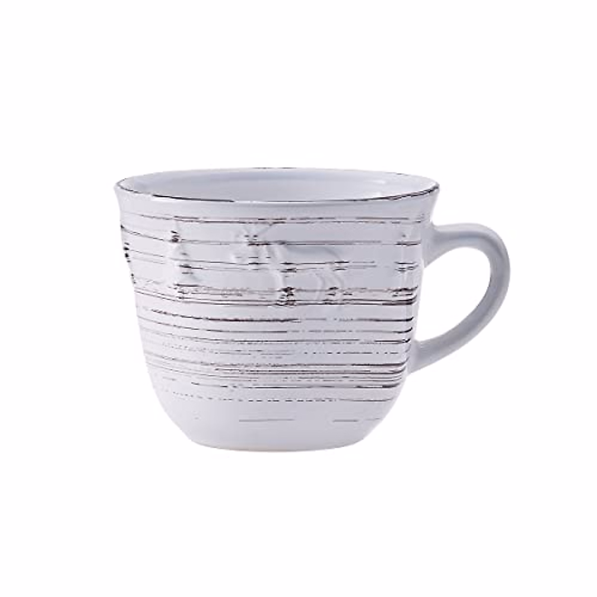 Pfaltzgraff Trellis Lodge 16 Piece Dinnerware Set, Service For 4, White