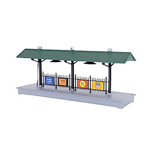 Lionel Electric O Gauge Model Train Accessories for 168 months to 999 months, Illuminated Station Platform , Green