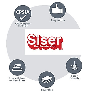 Siser EasyWeed HTV 11.8" x 2ft Roll - Iron on Heat Transfer Vinyl (Cream)