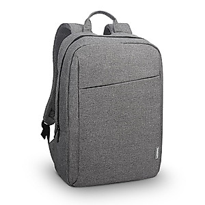 Lenovo Laptop Backpack B210, 15.6-Inch Laptop/Tablet, Durable, Water-Repellent, Lightweight, Clean Design, Sleek for Travel, Business Casual or College, GX40Q17227, Grey