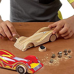 HONGLI 3.5 Ounce Cylindrical Tungsten Weights & Tungsten Putty kit for Pinewood Derby Cars and Fishing Weight, Incremental Cylinders with Case to Make The Fastest Pine Derby Car