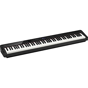 Casio PX-S3100 Privia 88-Key Digital Piano Keyboard with Touch Response, Black Bundle with H&A Studio Headphones, Stand, Bench, Sustain Pedal