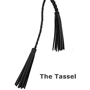 Nanxson Women's Waist Belt Woven Tassels Chain Belt Skinny Belt for Skirt Dress PDW0042 (black)