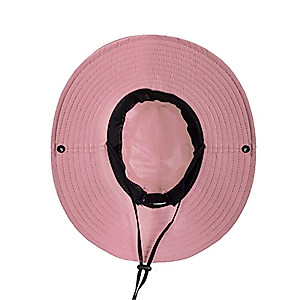 ZOORON 2 Pack Women's Ponytail Safari Sun Hat,Wide Brim UV Protection Outdoor Bucket Hat,Foldable Beach Summer Fishing Hat
