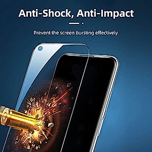 NEW'C 3 Pack Designed for Huawei P40 Lite 5G, [Not for Huawei P40 Lite 4G] Anti-Scratch Screen Protector Tempered Glass, Case Friendly Anti Scratch Bubble Free Ultra Resistant