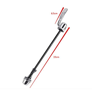 Bike Quick Release Skewer, Steel Lightweight Release Skewer for Mountain Bike Indoor Cycling Trainer