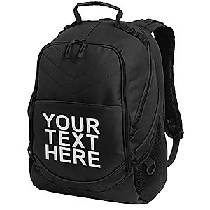 Personalized Custom Business Computer Backpack - Add Your Name (17" Laptops)
