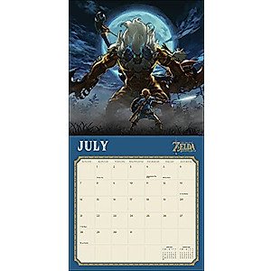 Legend of Zelda 2024 Wall Calendar
