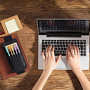 Mr. Pen- Adjustable Elastic Band Pen Holder, Pen Holder for Notebook, Planner Pen Holder, Notebook Band Pen Holder, Journal Pen Holder, Pen Sleeve Notebook, Pencil Holder for Notebook