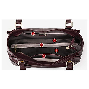 BearInfested Ladies Fashion Ladies Wallets and Handbags Leather Tote Bags Shoulder Tote Bags