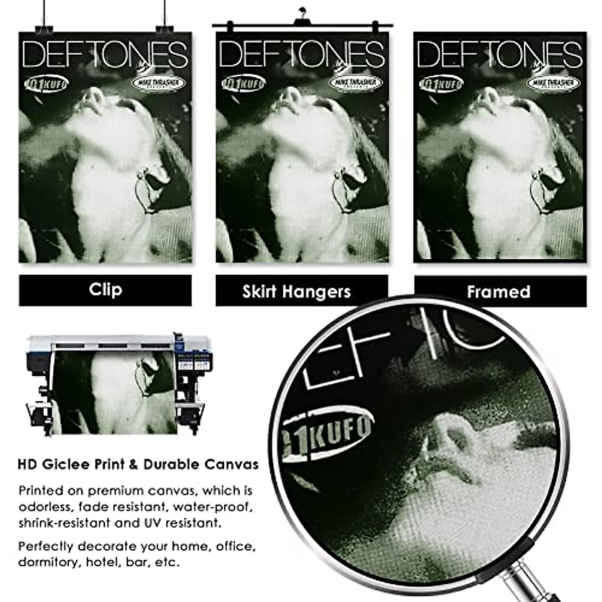 Poster Art Painting, Def tones Canvas Print for Living Room, Bedroom, Dorm, Home, Office Wall Decoration 12 x 18 Inch