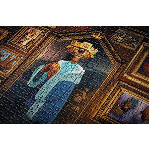 Ravensburger Disney Villainous Prince John 1000 Piece Jigsaw Puzzle for Adults – Every Piece is Unique, Softclick Technology Means Pieces Fit Together Perfectly