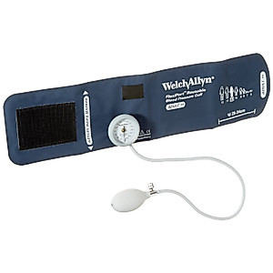 Welch Allyn DS44-12 Gauge with Durable One Piece Cuff, Large Adult