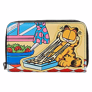 Loungefly Nickelodeon Garfield Loves Lasagna Zip Around Wallet