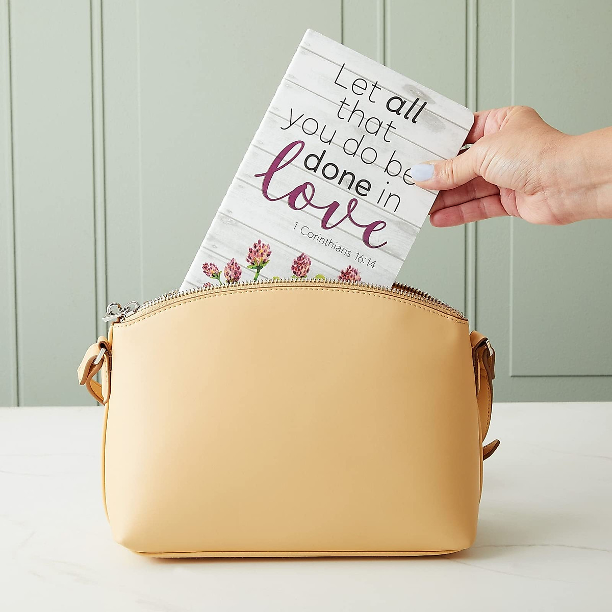 6 Pack Floral Daily Prayer Journal for Notebook, Bible Study, Inspirational Christian Gifts for Women (80 Pages, 5x8 In)