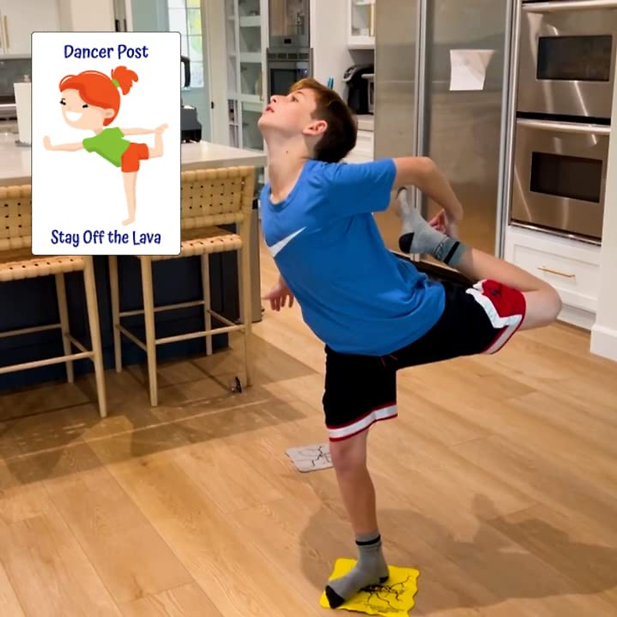 Funwares The Lava Escape Challenge Games for Kids, Indoor and Outdoor Active and Educational Play for Kids Ages 4-8