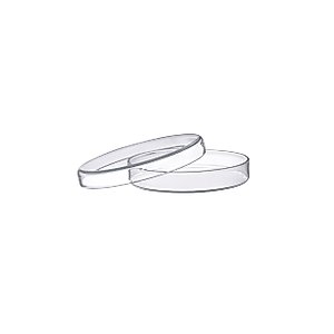 EISCO Petri Dish, 3.93" (100mm) - Beaded Edges Easy to Sterilize for Repeated Use Borosilicate Glass- Eisco Labs
