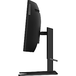 Lenovo G34w-10 34-Inch WQHD Curved Gaming Monitor, 21:9 Ultra-Wide, 3 Side NearEdgeless, AMD FreeSync, 144Hz, HDMI, DP, Adjustable Stand, VESA
