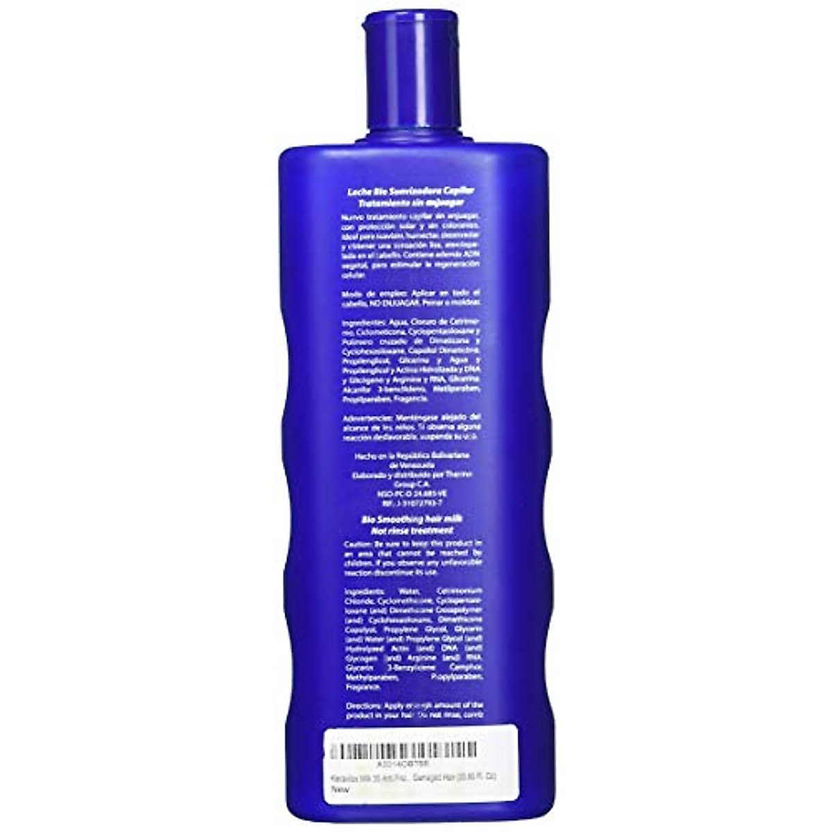 Kleravitex Milk Leave In Conditioner - Anti-Frizz Hair Detangler and Deep Treatment for Dry, Damaged, Curly or Natural Hair - 33.8 oz