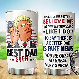 Dad Gifts - Best Dad Ever Gifts - Fathers Day Gift - Dad Gifts From Daughter - Gifts For Dad On Fathers Day - Fathers Day Gift From Daughter - Best Dad Mug - Christmas Gifts For Dad Tumbler