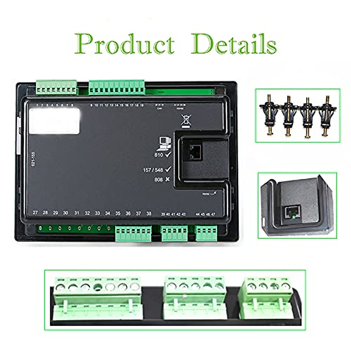 marddpair DSE5110 Generator Control Panel Intelligent 132 x 64 Display Electronic Generator Controller