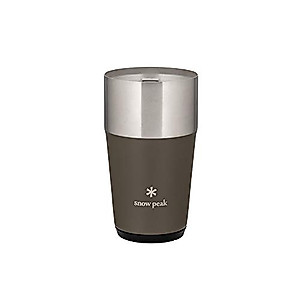 Snow Peak Shimo Tumbler 470 Olive Green One Size
