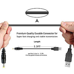 Love your yy Replacement PSP Charger Cable, Charger PSP Playstation Portable Power Cord for Sony PSP 1000 2000 3000 Series USB Charging Cord Cable