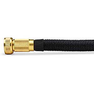 Morvat Expandable Garden Hose Water Pipe Garden Hose Sprayer Flex Hose-Lightweight No-Kink Flexible Collapsible Hose Premium Fabric 5500D 3/4" Solid Brass Fittings Built-in Quick Shut-Off Valve 150 FT