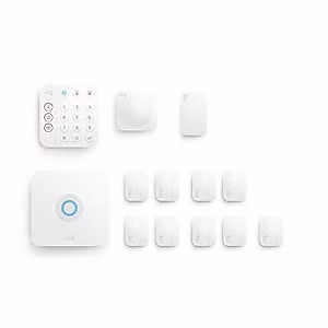 Certified Refurbished Ring Alarm 13-piece kit (2nd Gen) – home security system with optional 24/7 professional monitoring – Works with Alexa