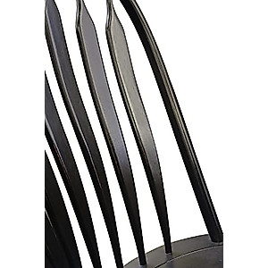 Sunset Trading Selections Comfort Back Antique Black Cherry Distressed | Set of 2 | Fully Assembled Solid Wood Sidechair Windsor Dining Side Chairs