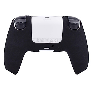 PS5 Controller Cover,Hikfly Silicone Skin for Sony PlayStation5 Controller Grip Skin Protector Faceplates Kits Video Games(1x CamoBlue Cover with 4 x Thumb Grips Caps)